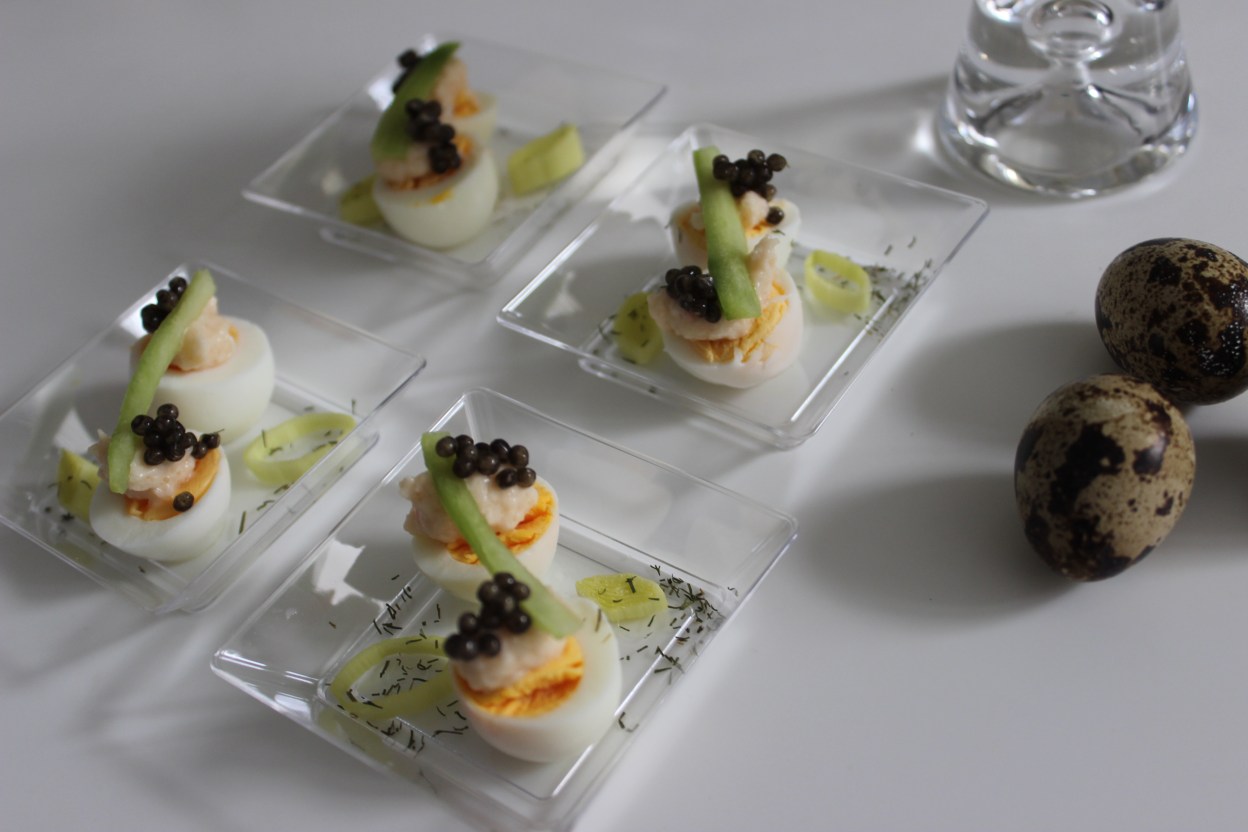 Elegant amuse-bouche recipe for Christmas | pearlspotting